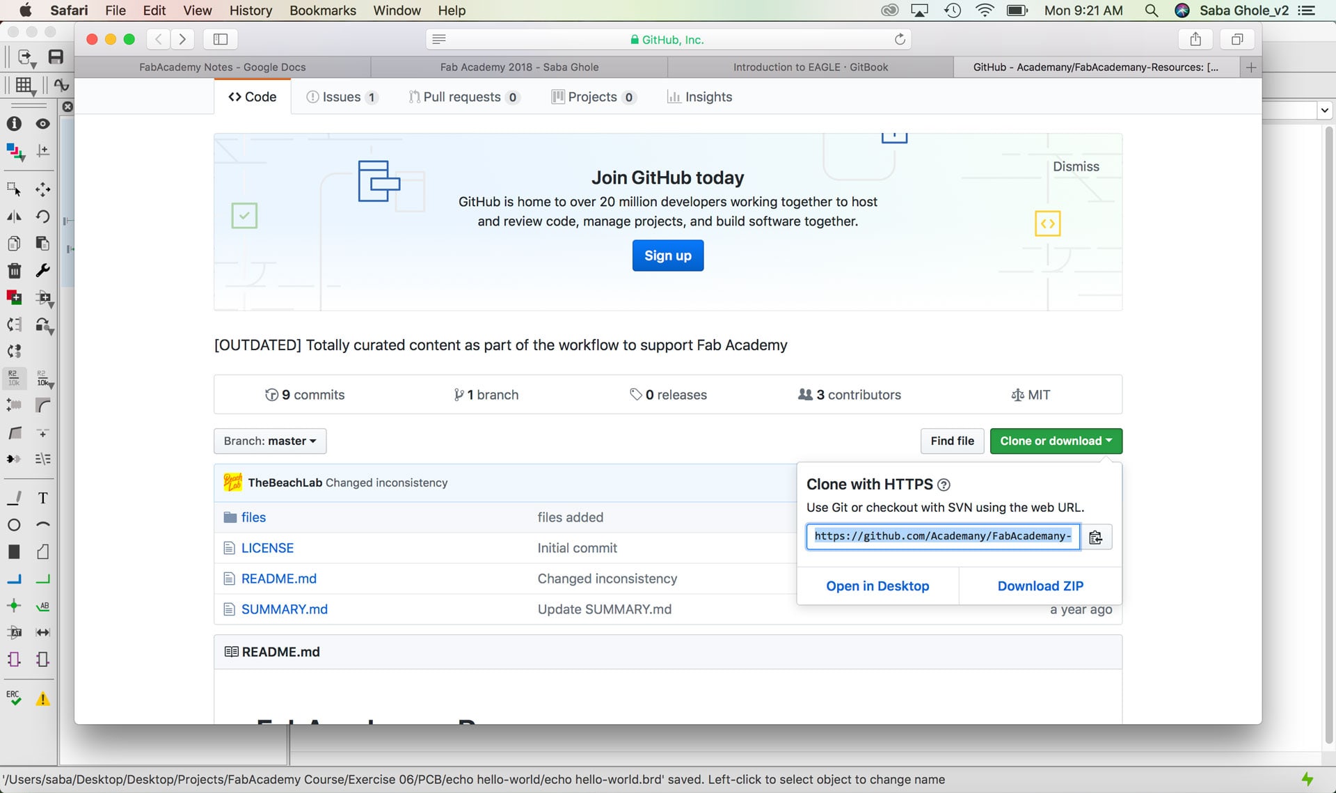 Fab Academy 2018 - Saba Ghole