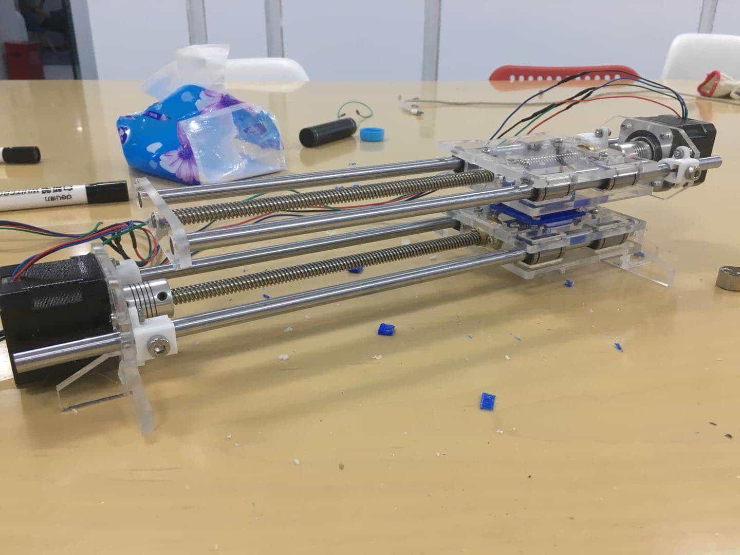 Assemble the Machenical Parts