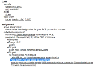 5. ELECTRONICS PRODUCTION - Fab Academy Student Name