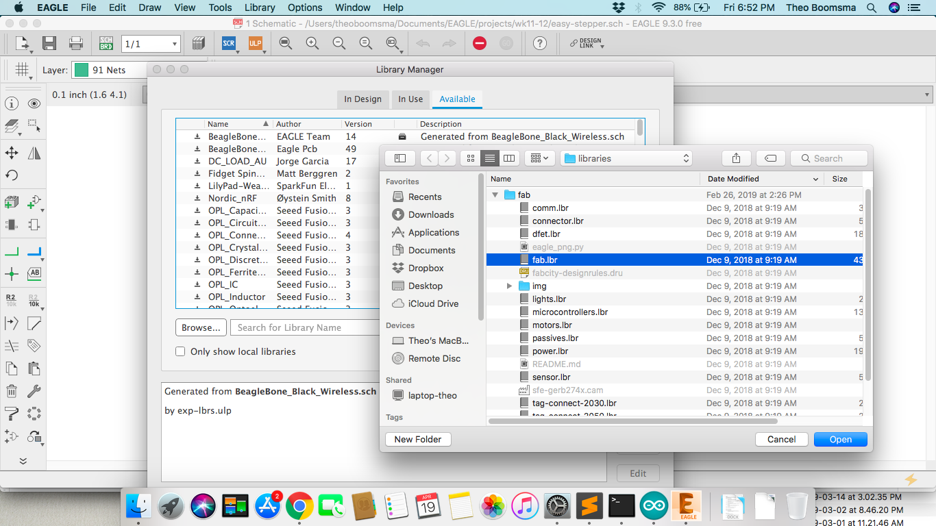 7. Electronics design - Fab Academy Theo Boomsma