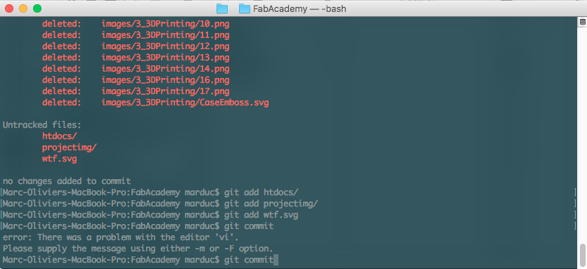 Marco's Fab Academy 2017