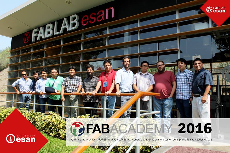 Fab Lab ESAN 2016 Fab Academy Page
