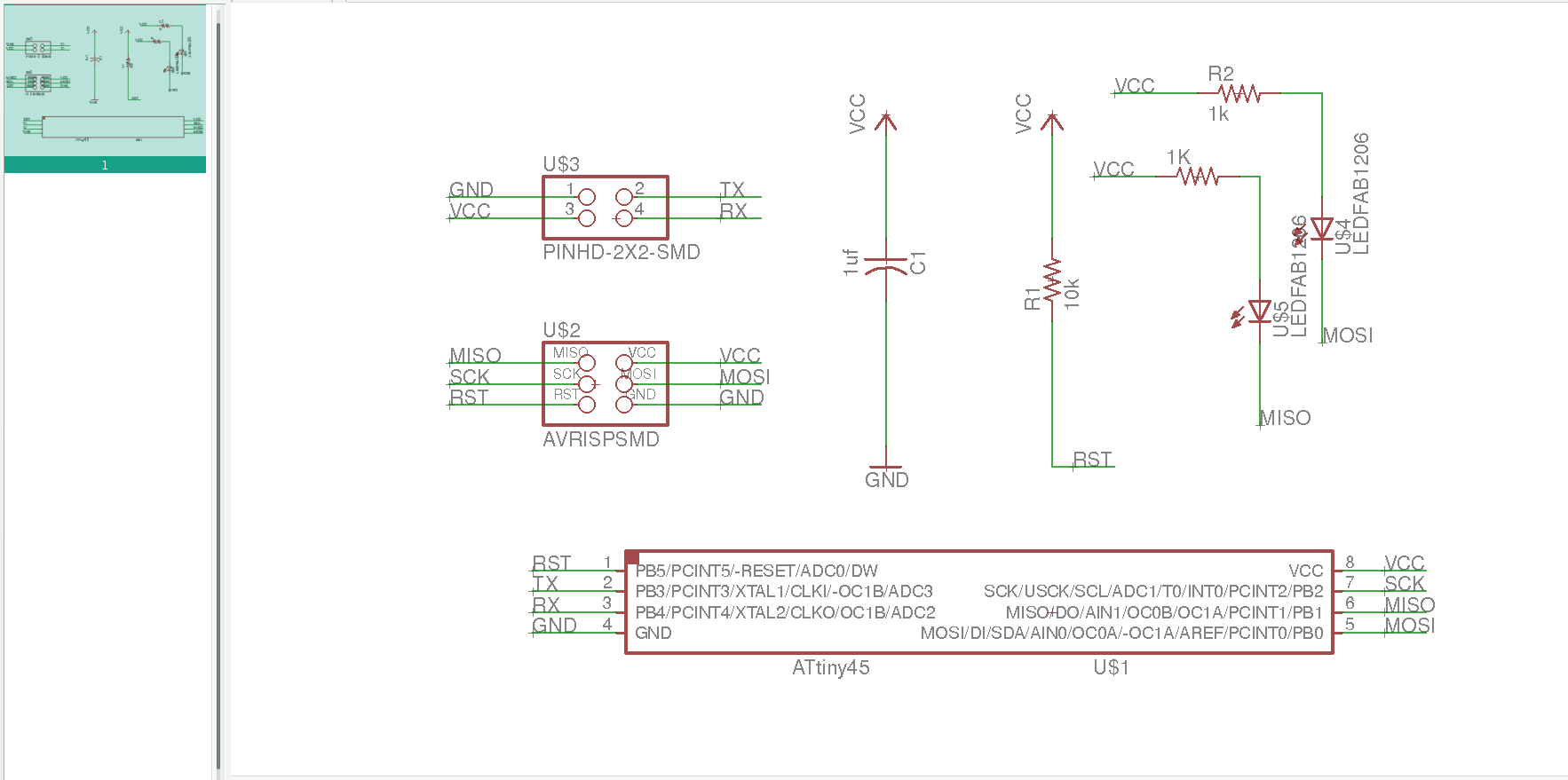 4. Design of 1st Node board