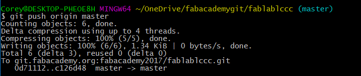 Corey Rice: Fab Academy 2017